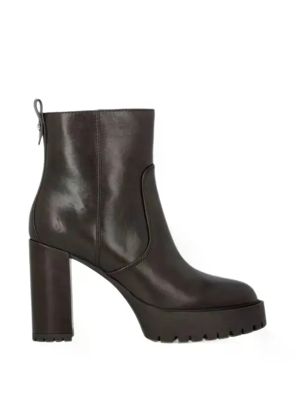 Pinko Leather Ankle Boots