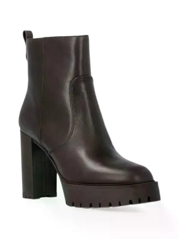 Pinko Leather Ankle Boots
