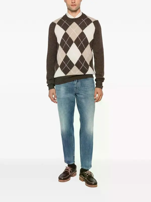 FILERIA Argyle-knit Sweater