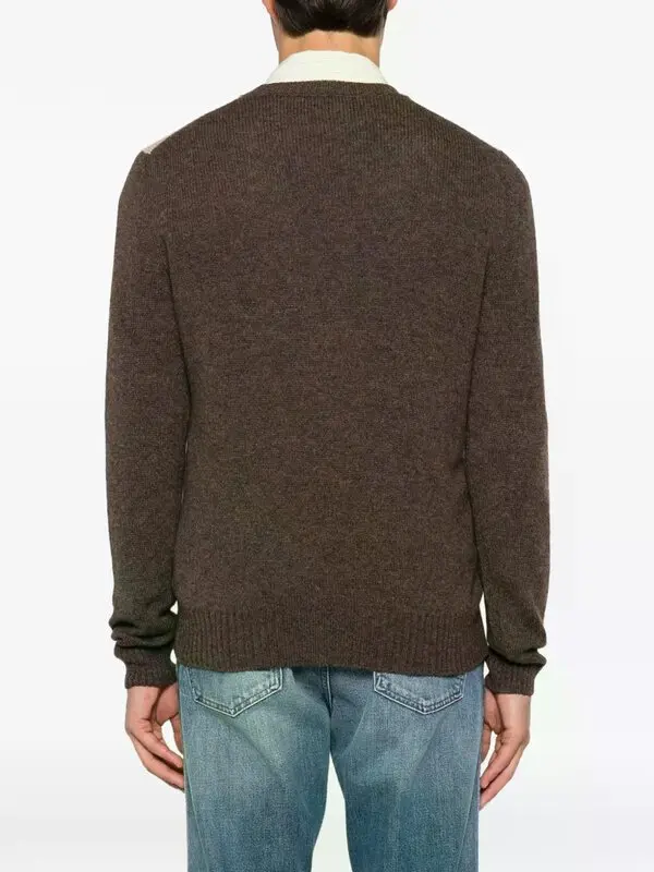 FILERIA Argyle-knit Sweater