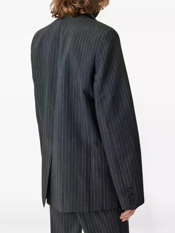 IRO PARIS Kamea Pinstripe-pattern Notched-lapel Blazer