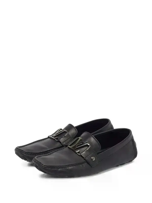 LOUIS VUITTON Monte Carlo Plaque Loafers