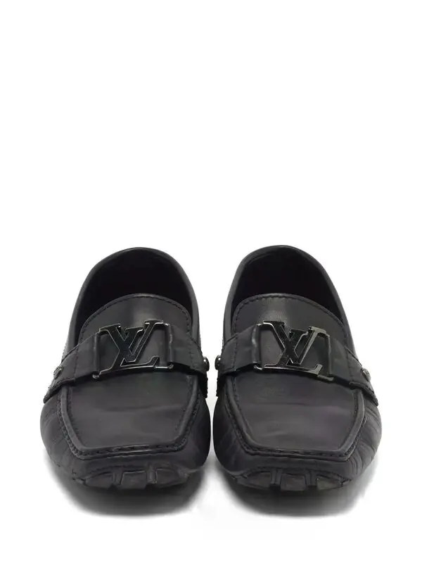 LOUIS VUITTON Monte Carlo Plaque Loafers