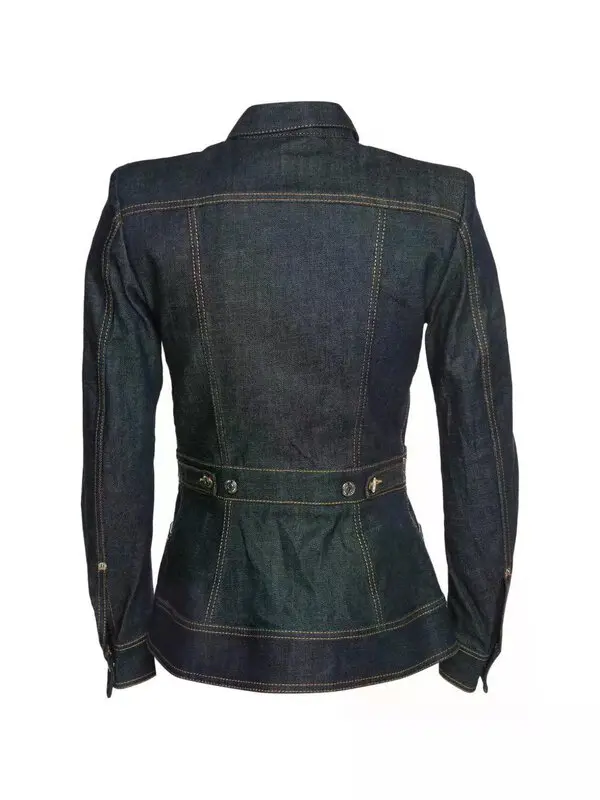 Dsquared2 Tailored-fit Button-down Denim Jacket