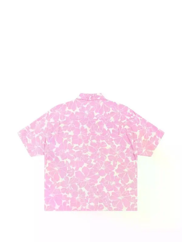 StÜssy Floral-print Short-sleeve Shirt