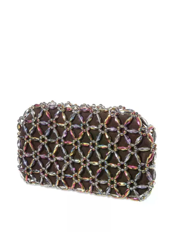 0711 TBILISI Tebea Bead-embellished Clutch Bag