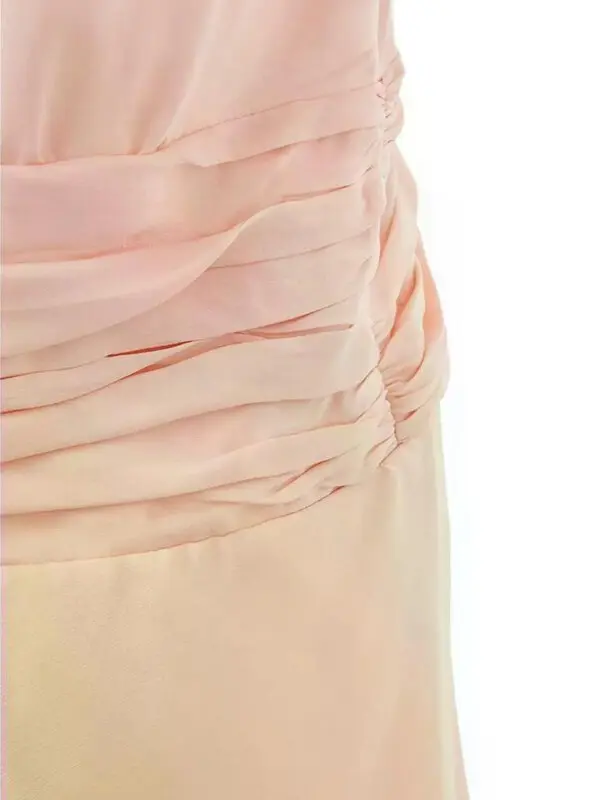 LARDINI Ruffled Asymmetrical Dress
