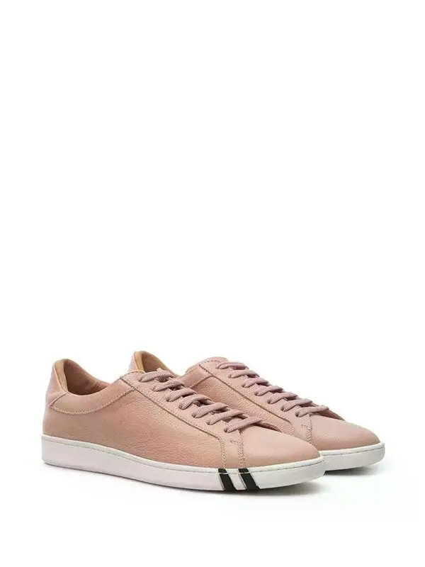 Bally Grained Leather Sneakers