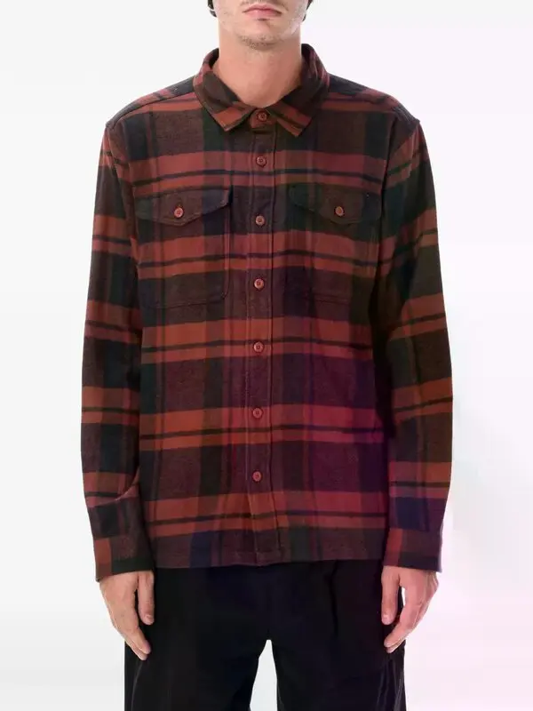 Patagonia Fjord Check-pattern Flannel Shirt