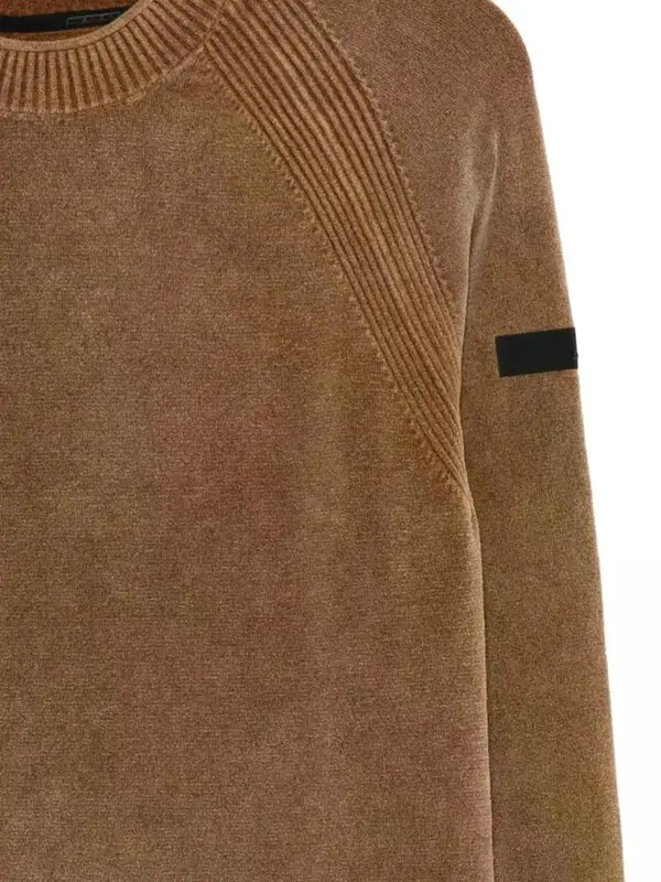 RRD Ribbed-knit Raglan-sleeve Sweater