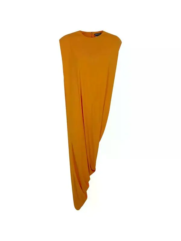 TOM FORD Asymmetric Crepe Jersey Top