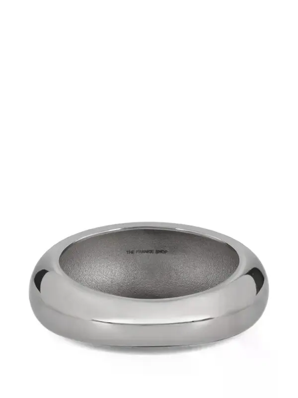 THE FRANKIE SHOP Elenna Chunky Bangle - Silver