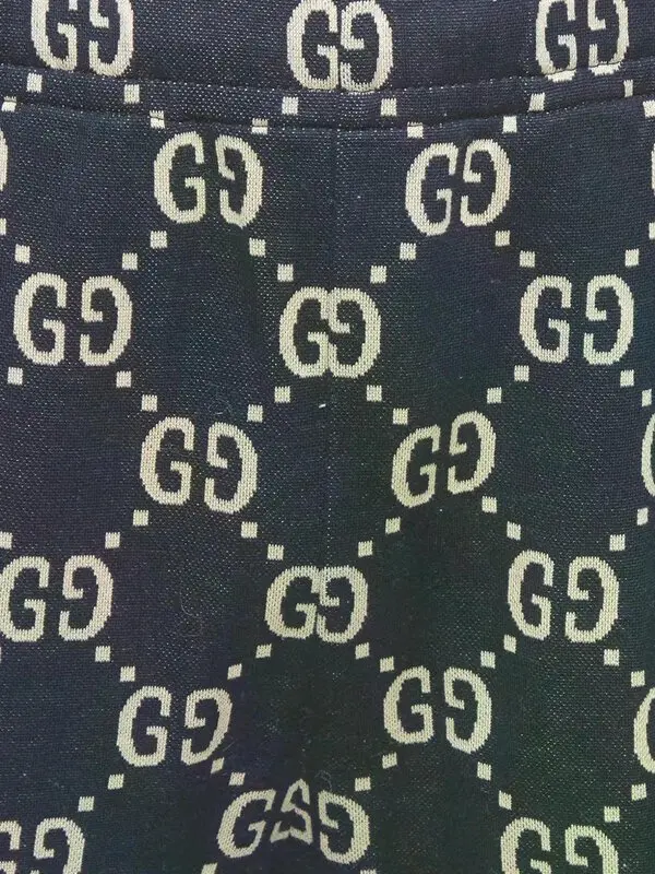 Gucci Monogram Jacquard Knit Track Pants