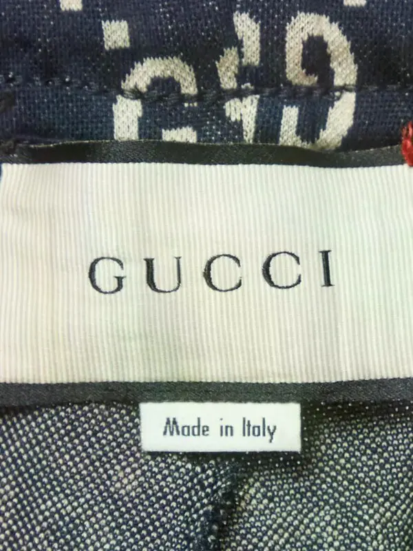 Gucci Monogram Jacquard Knit Track Pants
