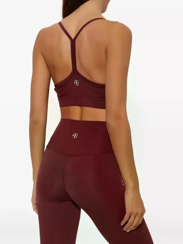 ANINE BING Eve Logo-print Training Bra