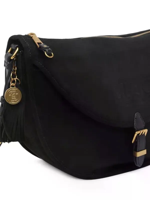 Liu Jo Logo-debossed Buckle-detail Shoulder Bag