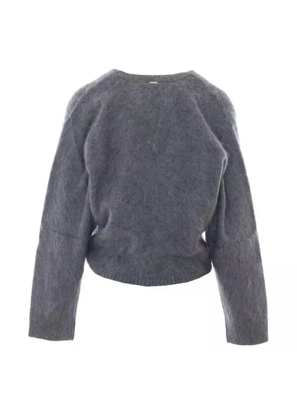TWINSET Knot-detail V-neck Sweater
