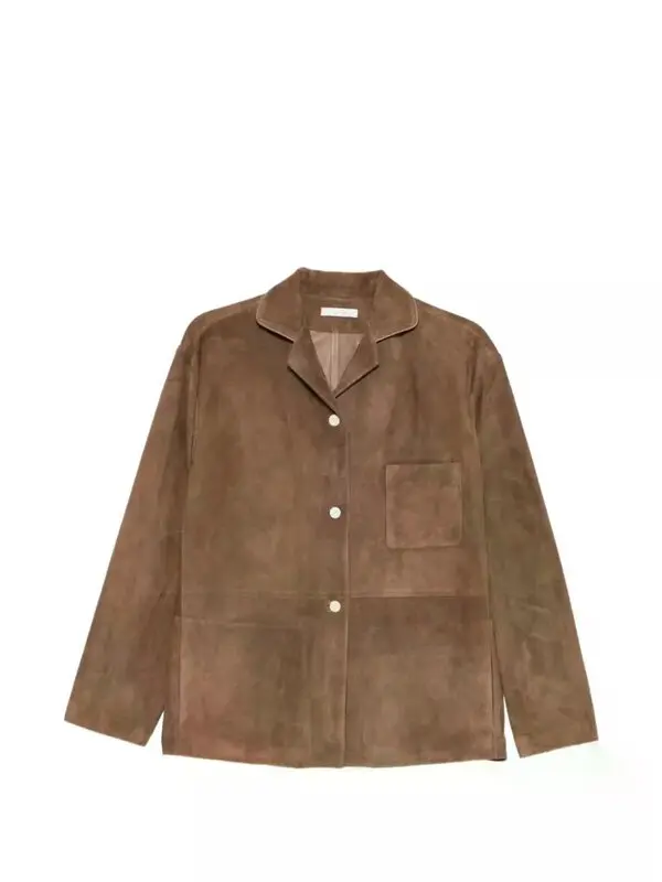 THE ROW Janine Suede Jacket