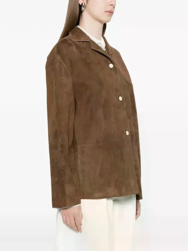 THE ROW Janine Suede Jacket