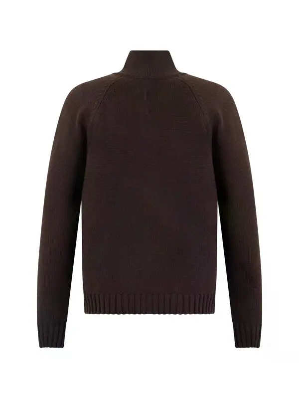 SLOWEAR Raglan-sleeve High-neck Sweater