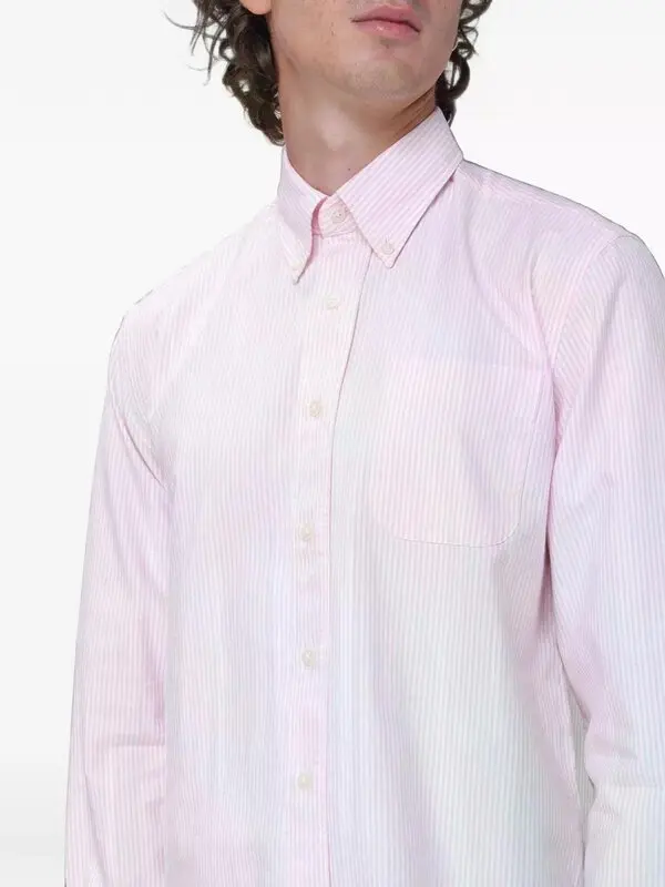 SEBAGO Stripe-print Button-down Shirt