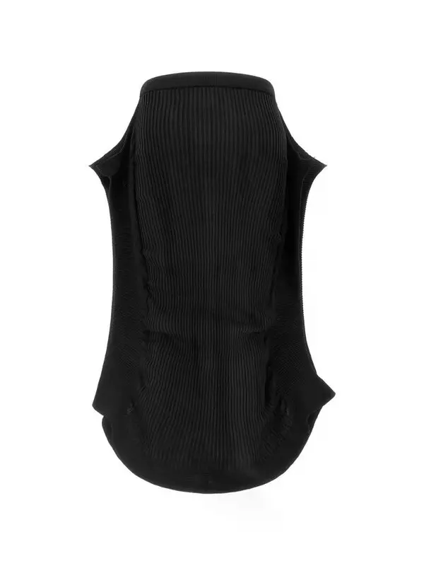 Issey Miyake Prance Ribbed-knit Maxi Skirt