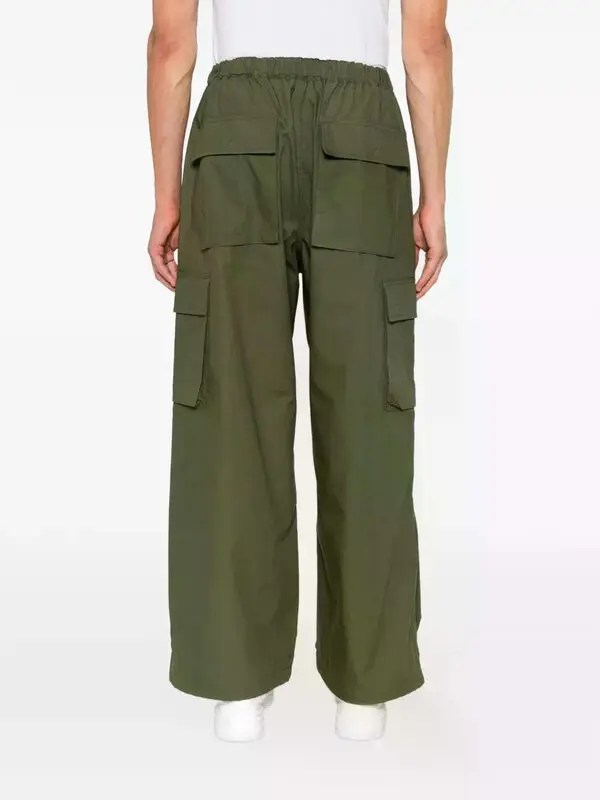 Comme Des Garçons Ripstop-texture Drawstring Cargo Pants