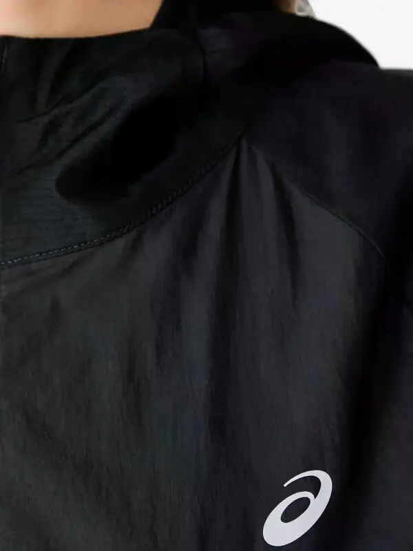 Asics Drawstring-waist Hooded Jacket