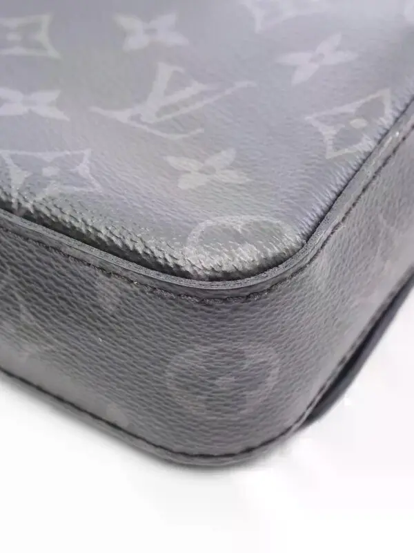 LOUIS VUITTON 2010s Trio Messenger Monogram Eclipse Messenger Bag