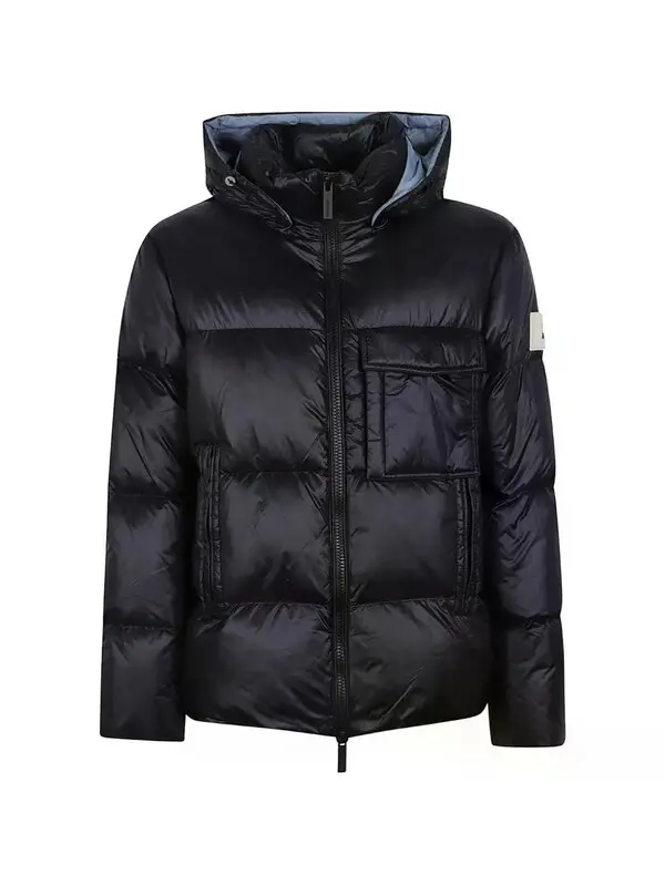 AFTER/LABEL Quilted Hooded Coat