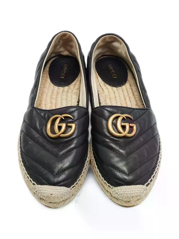 Gucci Gg Marmont Espadrille Flats