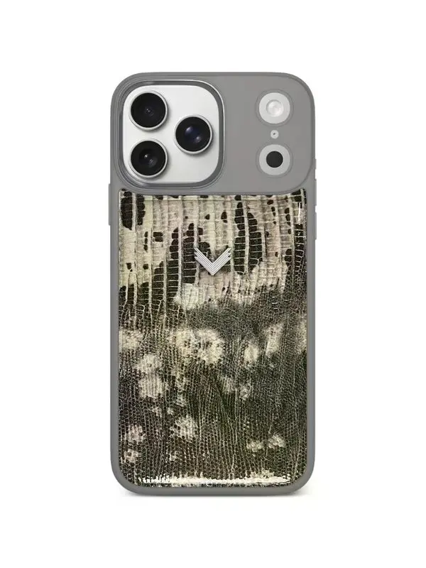 VELANTE Lizard-effect Leather Iphone 17 Pro Max Case