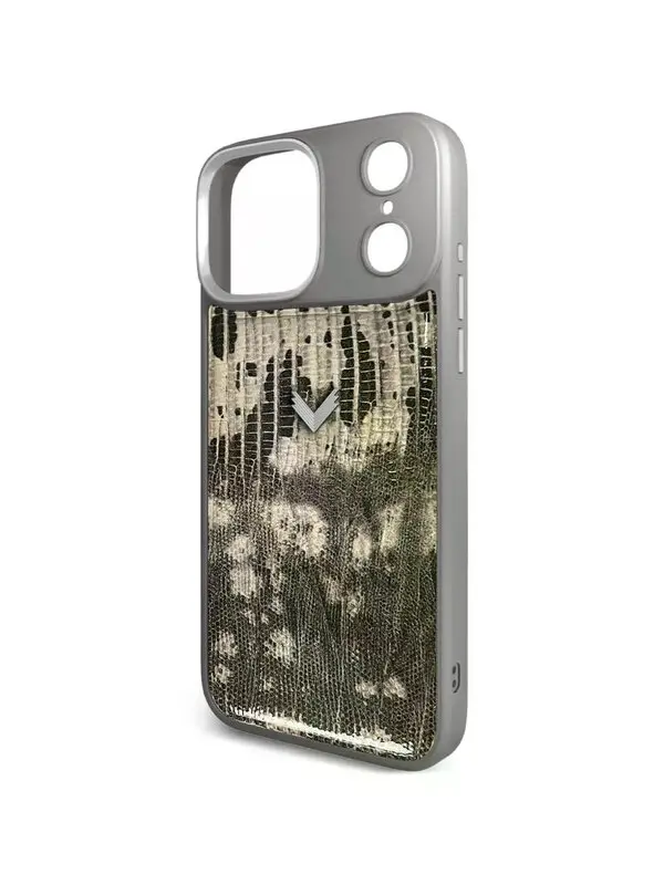 VELANTE Lizard-effect Leather Iphone 17 Pro Max Case