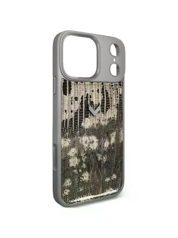 VELANTE Lizard-effect Leather Iphone 17 Pro Max Case