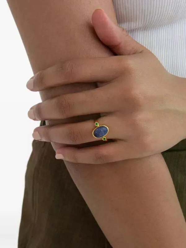 OTTOMAN HANDS Lucia Sapphire Cocktail Ring