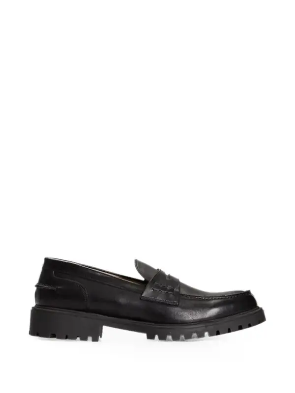 ROBERTO PEPE LUXURY Leather Loafers