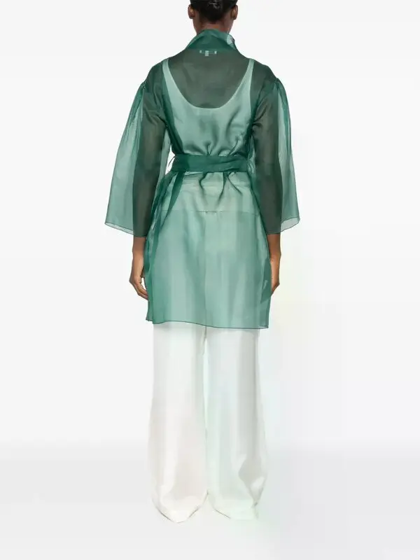Antonelli Firenze Gustav Sheer Belted Jacket