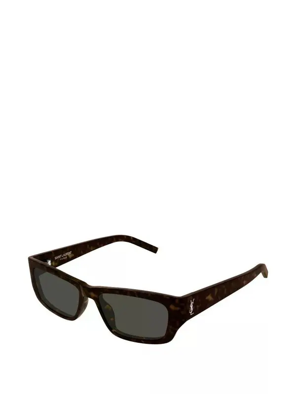 Saint Laurent Jazz Rectangle-frame Sunglasses
