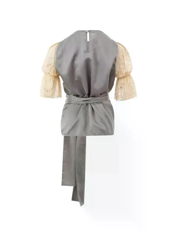 LARDINI Ruffled Blouse