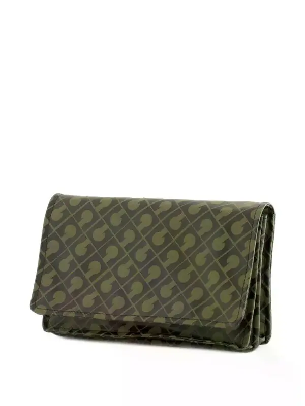 GHERARDINI Logo-print Foldover Cosmetic Bag