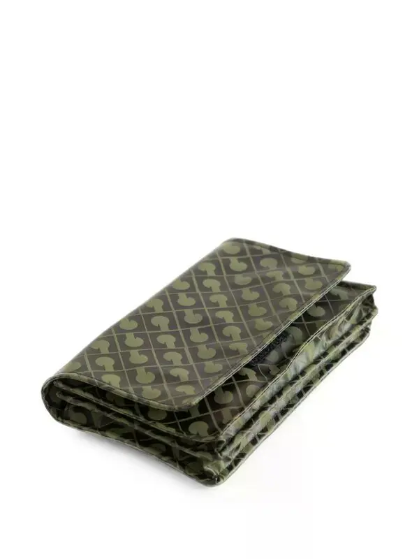 GHERARDINI Logo-print Foldover Cosmetic Bag