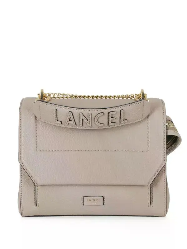 LANCEL Medium Ninon Logo-plaque Pebbled Cross Body Bag