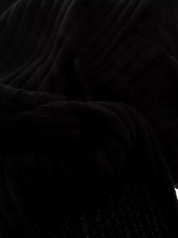 VIVIENNE WESTWOOD Classic Ribbed Orb-embroidered Scarf