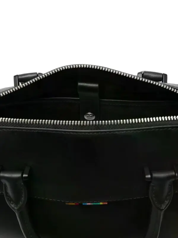Paul Smith Signature Stripe Leather Briefcases Bag