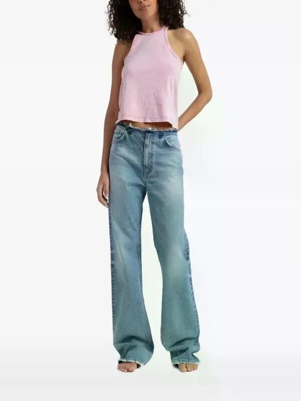 ASKK NY 90s Racer-back Tank Top - Pink