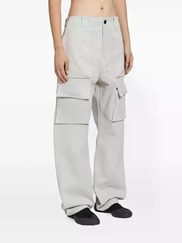 Loewe Multi-pocket Hammer-loop Cargo Wide-leg Pants
