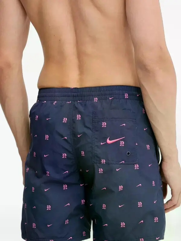Nike Logo-print Drawstring Swim Shorts