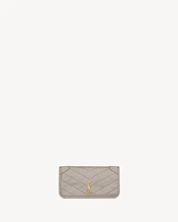 Saint Laurent Niki Chain Pouch In Vintage Leather