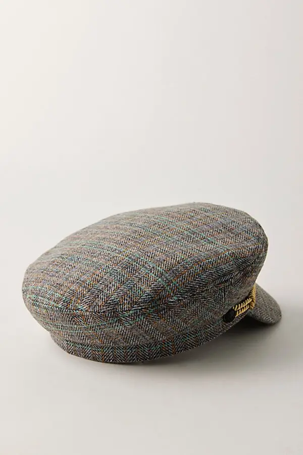 Free People Heritage Plaid Cadet Hat