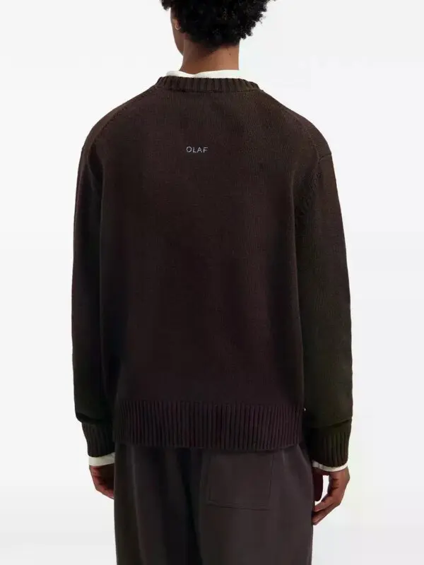 OLAF Logo-embroidered Sweater